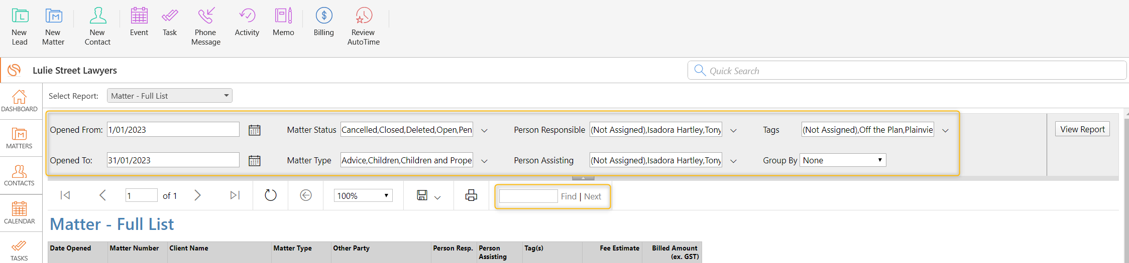 Using the Safe Custody register – Smokeball Support Hub