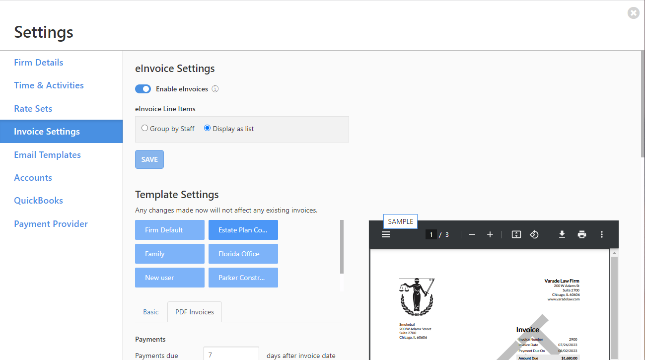 Estate Planning Billing Best Practices – Smokeball Support Hub