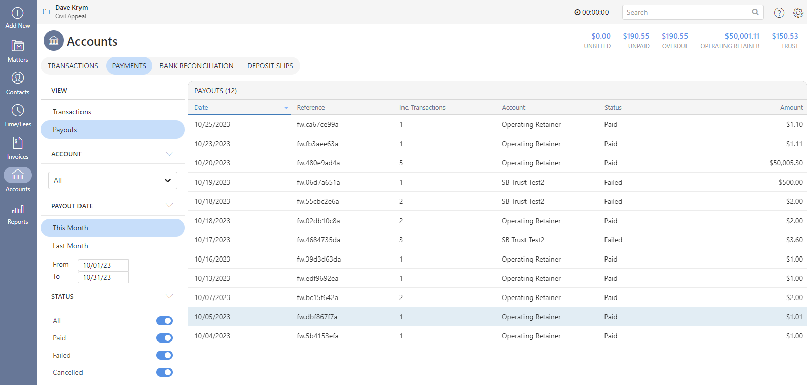 Smokeball Payments overview and setup – Smokeball Support Hub
