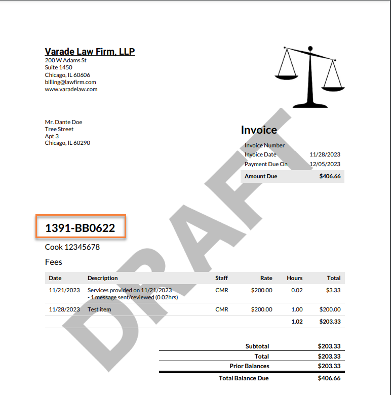 Use placeholders for your invoice titles and subtitles – Smokeball ...