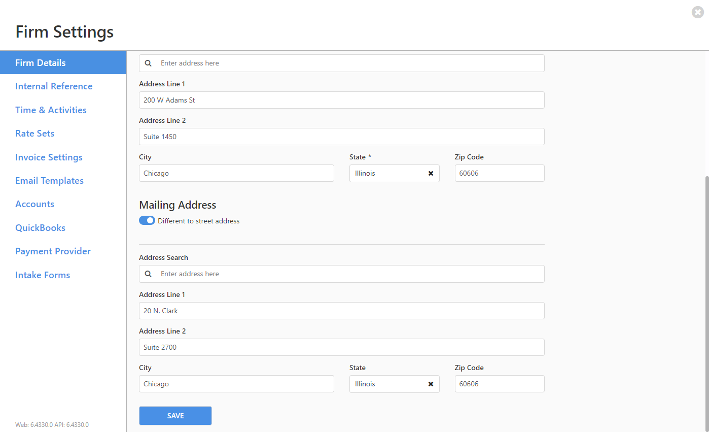 Smokeball Firm Settings Overview – Smokeball Support Hub
