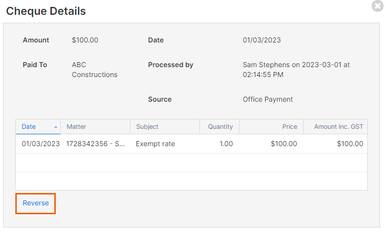 Set up office payment cheques – Smokeball Support Hub