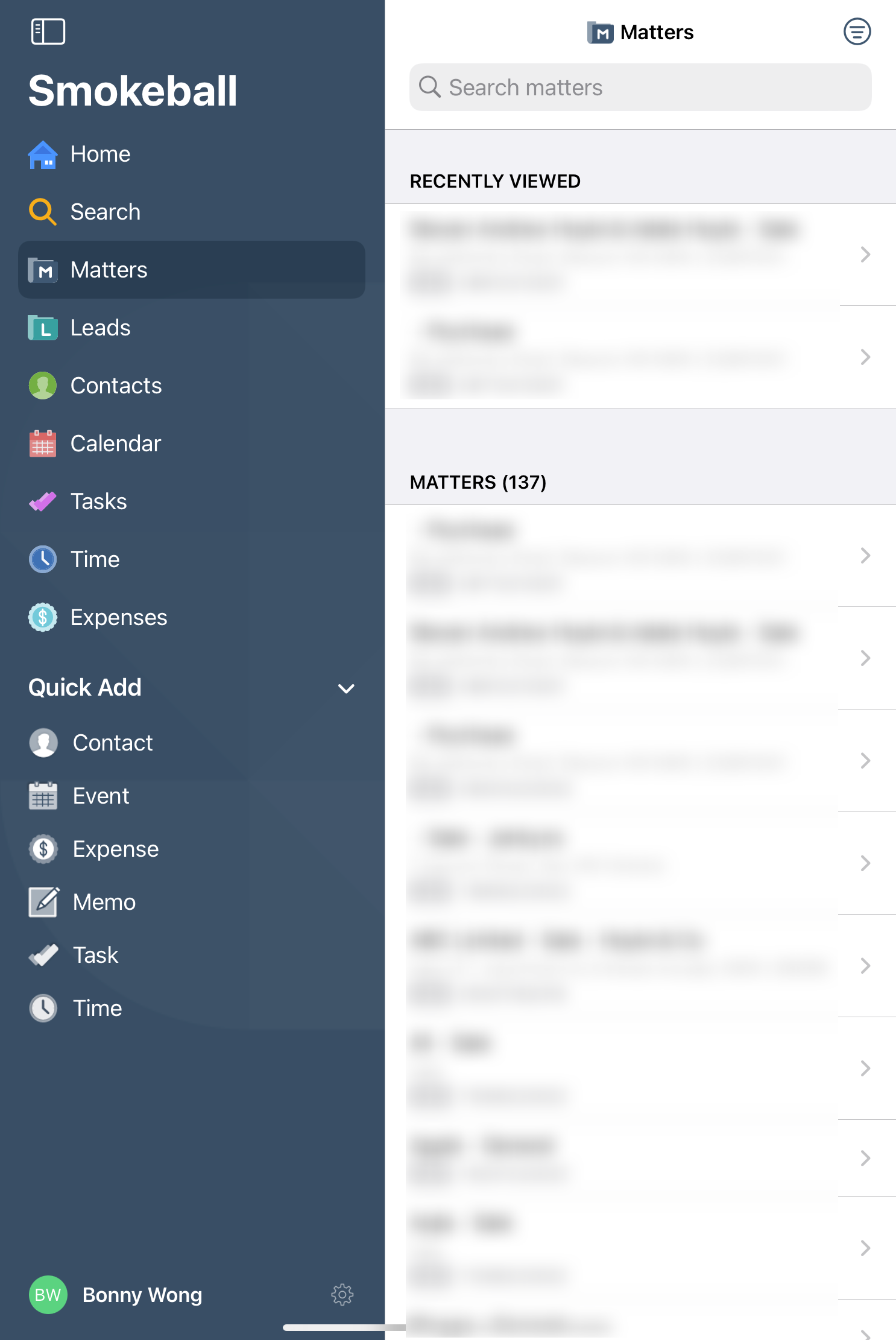 Access Smokeball on your iPad – Smokeball Support Hub